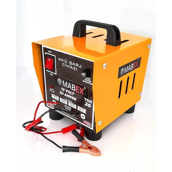 Mabex 12V 20A Akü Şarj Cihazı 180A Kadar Şarj Edebilir Fiyatı