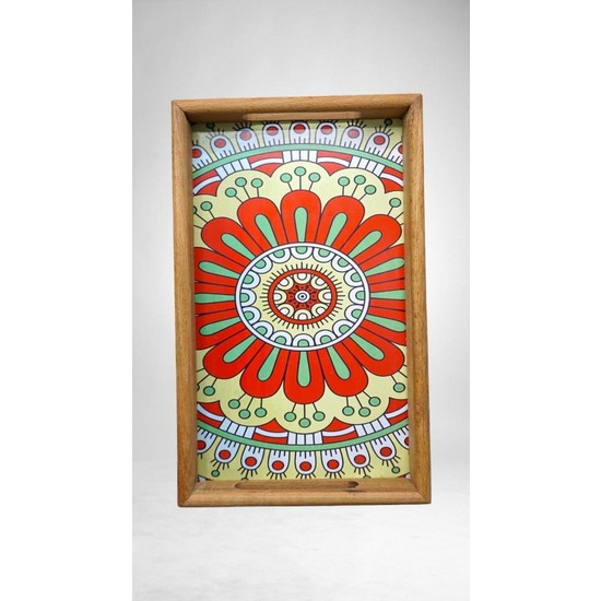 Suint El Yapımı Ahşap Sunum Dekoratif Ev Sofra Mutfak Çay Fiyatı