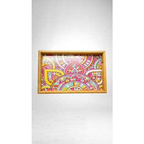 Suint El Yapımı Ahşap Sunum Dekoratif Ev Sofra Mutfak Çay Fiyatı