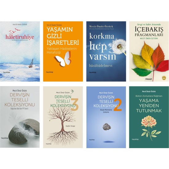 Mecit Ömür Öztürk Dervişin Teselli Koleksiyonu Seti (8 Kitabı