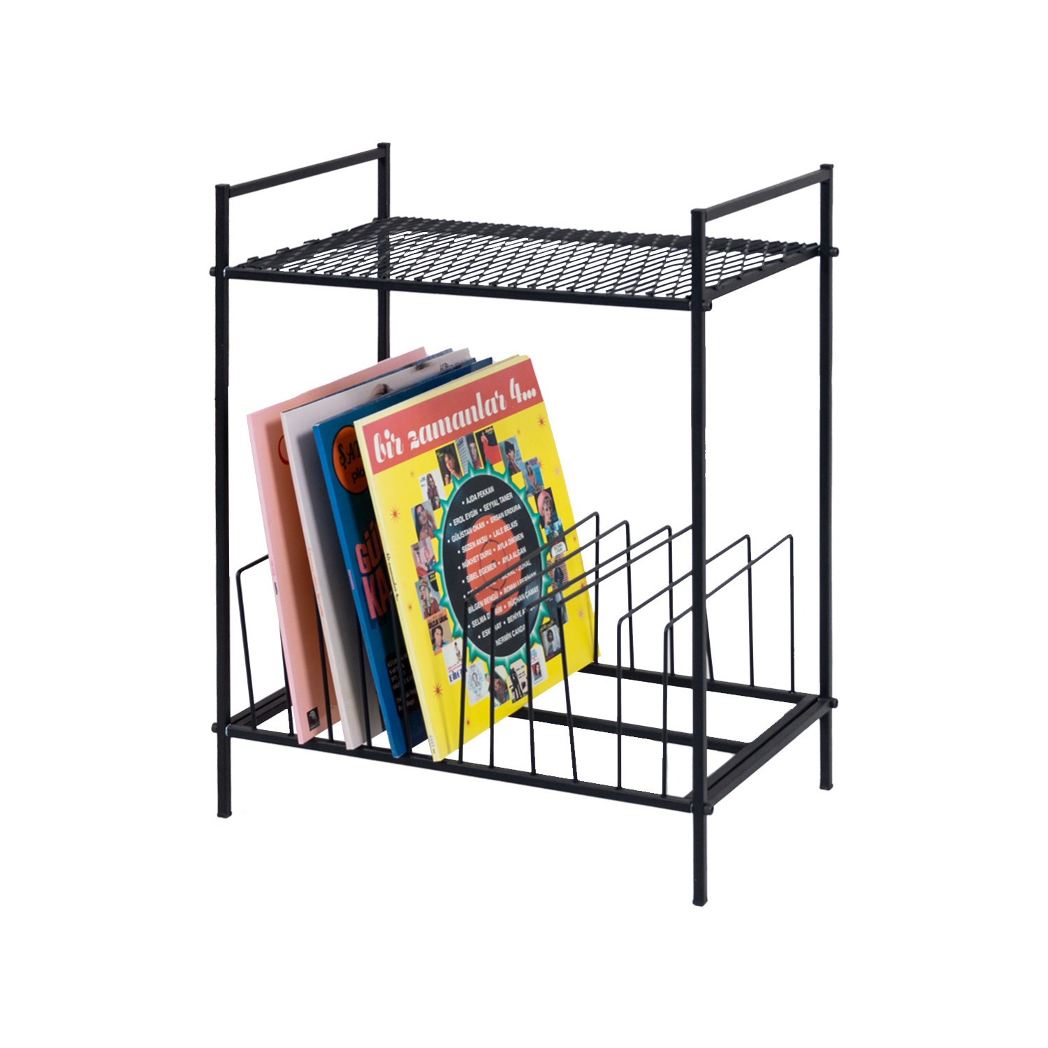 Akis Home Plak ve Pikap Sehpası Metal Siyah Fiyatı