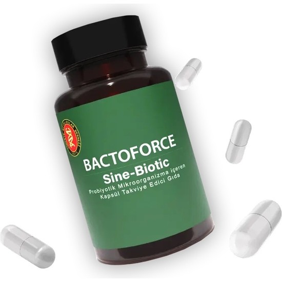 Bactoforce Sinebiotic 60 Kapsül Probiyotik+Prebiyotik Fiyatı