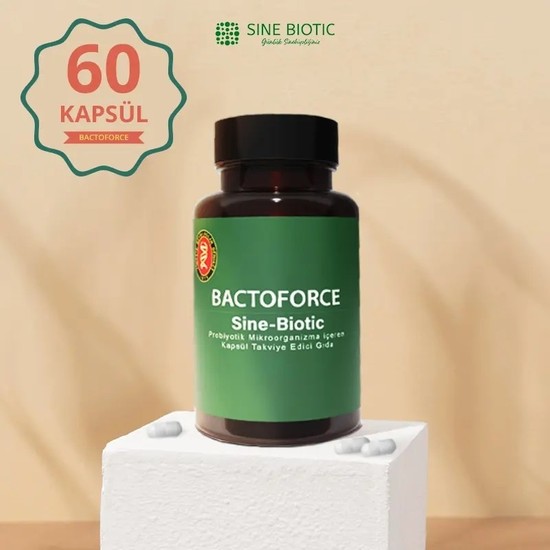 Bactoforce Sinebiotic 60 Kapsül Probiyotik+Prebiyotik Fiyatı