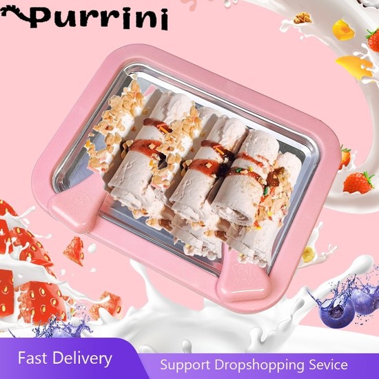C Mini Çok Fonksiyonlu Dondurma Rulo Plaka Mini Dondurma Fiyatı
