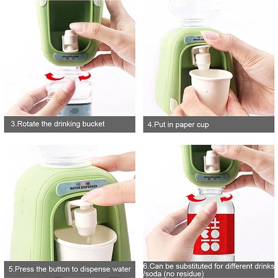 Yeşil Mini Su Sebili Çocuk Oyuncak Içme Suyu Soğutucu Fiyatı