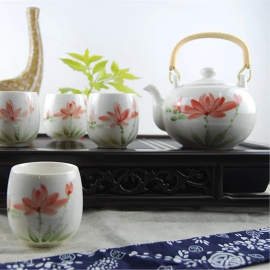 Bir 180 ml Jingdezhen Japon Tarzı Kung Fu Çay Bardağı Seti Fiyatı