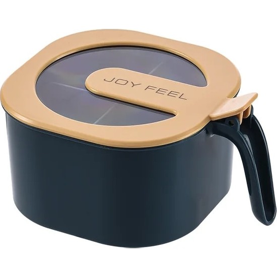 Mavi Tuz ve Biber Baharat Kapaklı Kavanoz Şeffaf Baharat Fiyatı