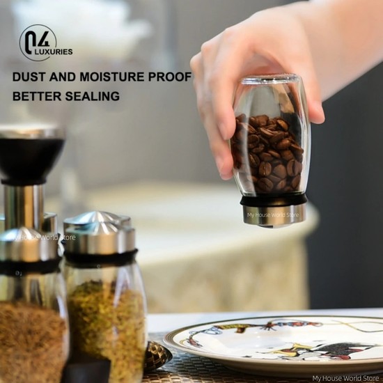 4psc Baharat Seti Baharat Kavanoz Cam Organizatör Biber Fiyatı