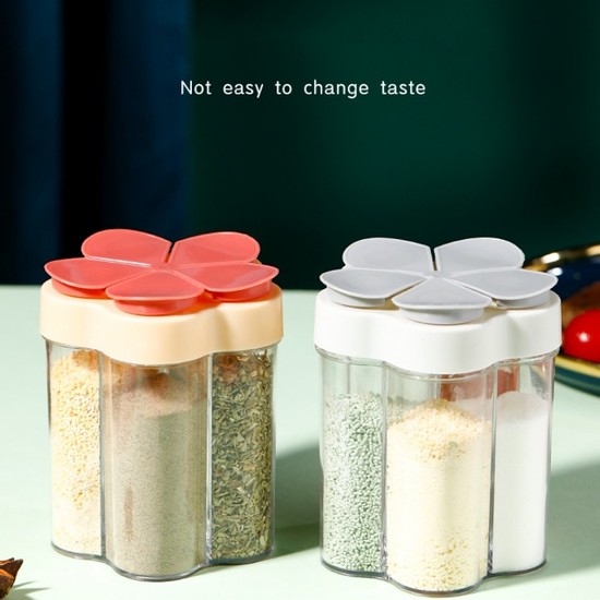 Mavi 5 In 1 Baharat Shaker Şişeleri Plastik Mutfak Baharat Fiyatı