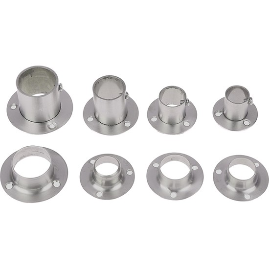 Paslanmaz Çelik Flanşlı Koltuk Dolap Perde Kumaş Çubuk Fiyatı