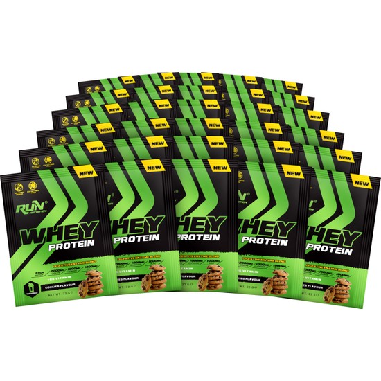 Run Nutrition Whey Protein Saşe 990gr - 30 Adet X 33gr Fiyatı