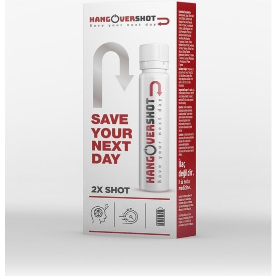 Hangover Shot Hangovershot (Hanvershot)X2 Fiyatı
