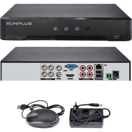 Sunplus Kayıt Cihazı Ahd Dvr 4 Kanal Wıfı 5mp 1080P H265 Fiyatı