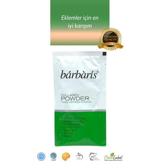 Barbaris Kolajen Powder Three Peptıdes Complex Fiyatı