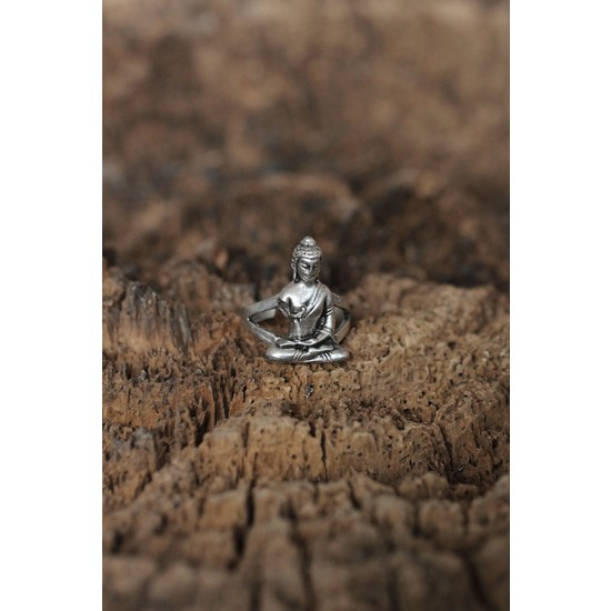 Victoria Vanessa Ayarlanabilir Buda Tasarımlı Erkek Yüzük - Fiyatı