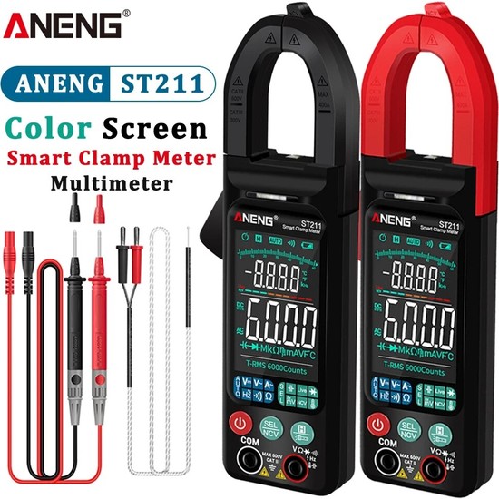 ANENG ST211 Kırmızı Aneng ST211 Dijital Pens Metre Fiyatı