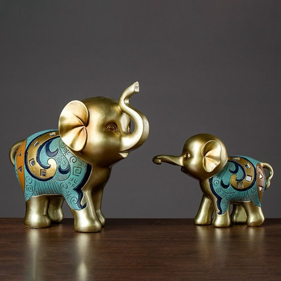 Humble 3 Adet Fil Heykeli Süslemeleri Ev Için Fil Figürleri Fiyatı