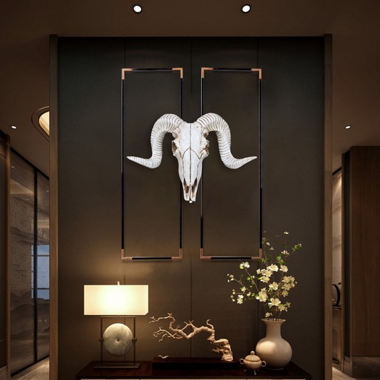 Humble Reçine Koyun Kafası Kafatası Kafa Duvar Asılı 3D Fiyatı