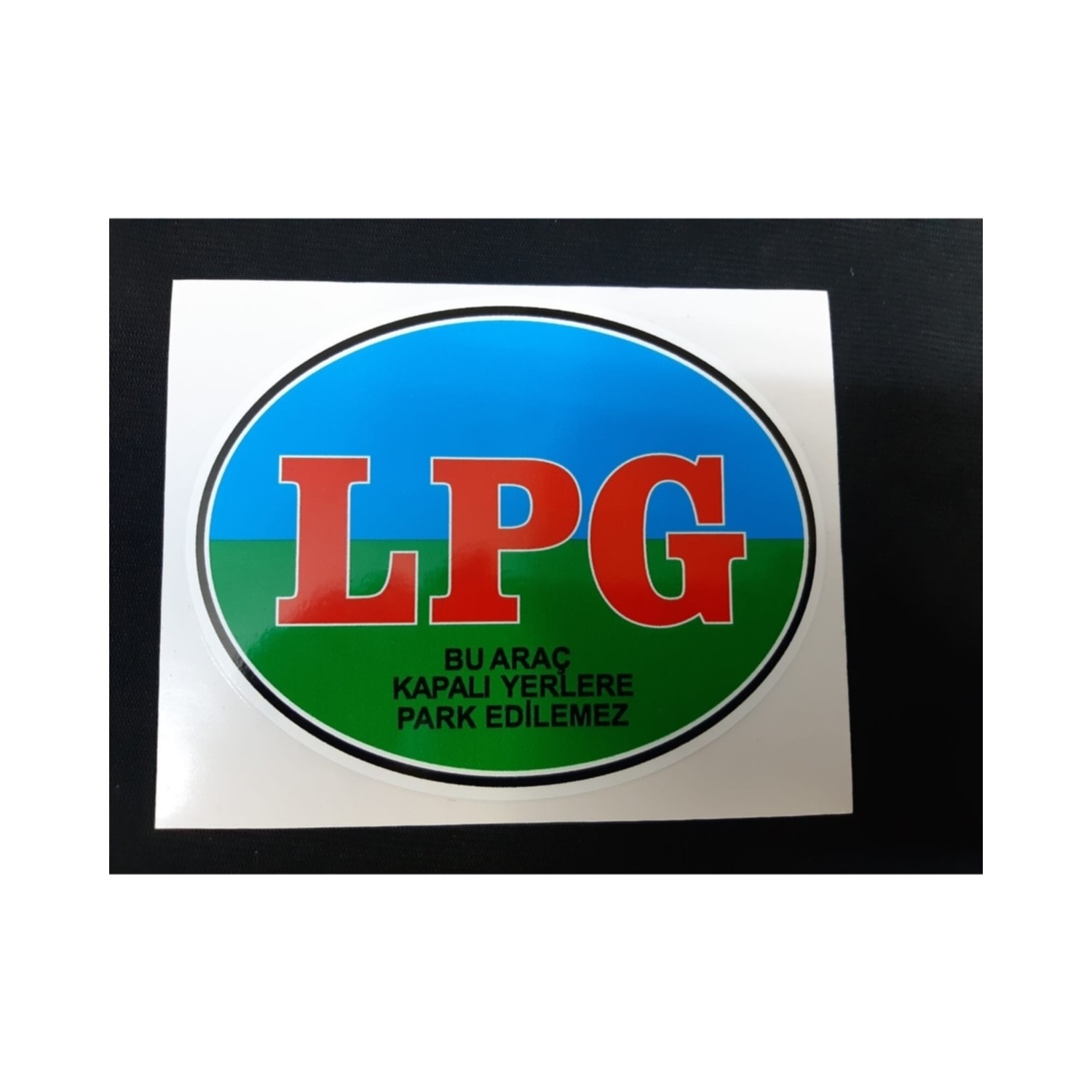 Lpg Sticker - Lpg Mevcut Sticker - Araçta Lpg Var Uyarı Fiyatı