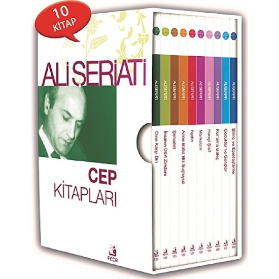 Ali Şeriatı Cep Kitapları (Kutulu Set) Kitabı ve Fiyatı