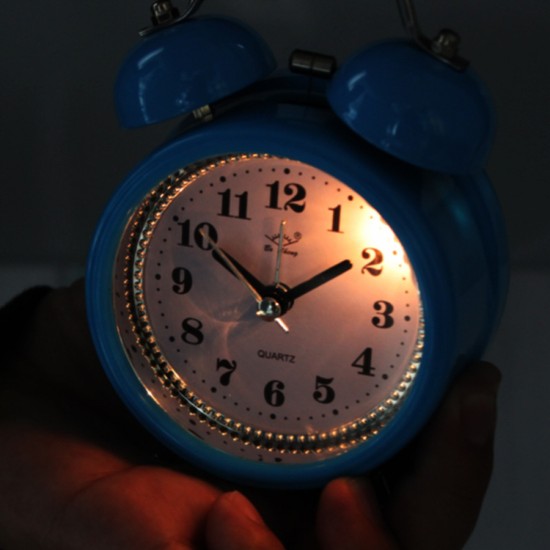 Aqqogib Inç Çalar Saat, Analog Metal Zil Çalar Saat, Öğrenci Fiyatı