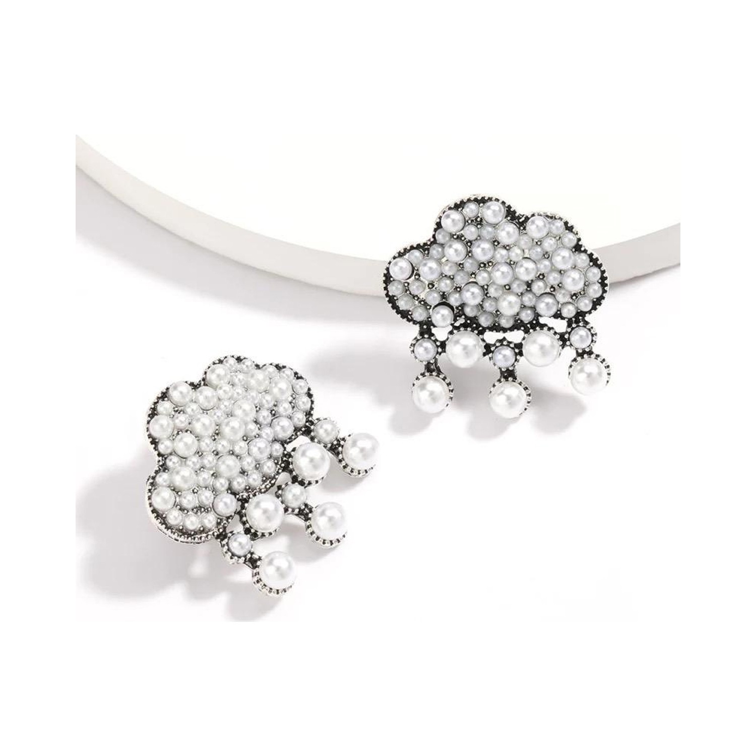 Pelin Aksesuar Incili Bulut Küpe Fiyatı - Taksit Seçenekleri