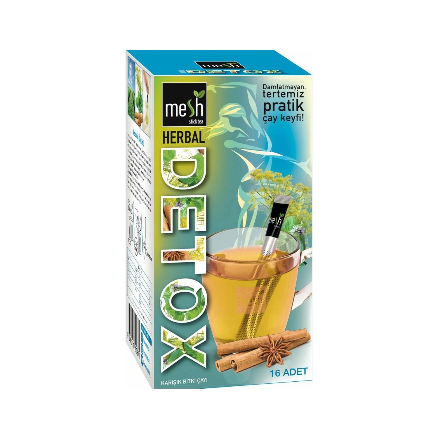 Mesh Stick Detox Çay 16'lı Fiyatı - Taksit Seçenekleri