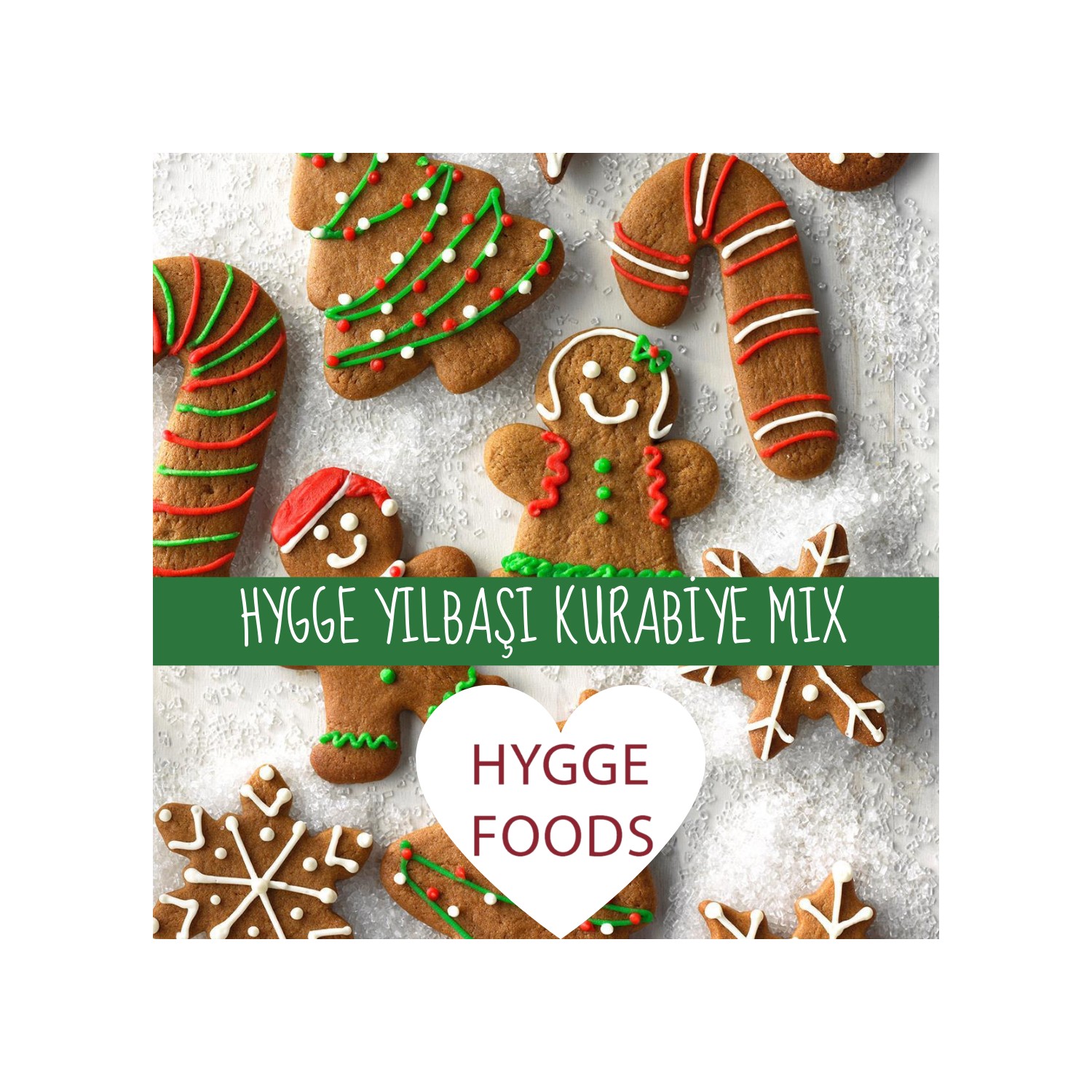 Hygge Foods Hygge Yılbaşı Kurabiye Mix - Zencefilli Ince Fiyatı
