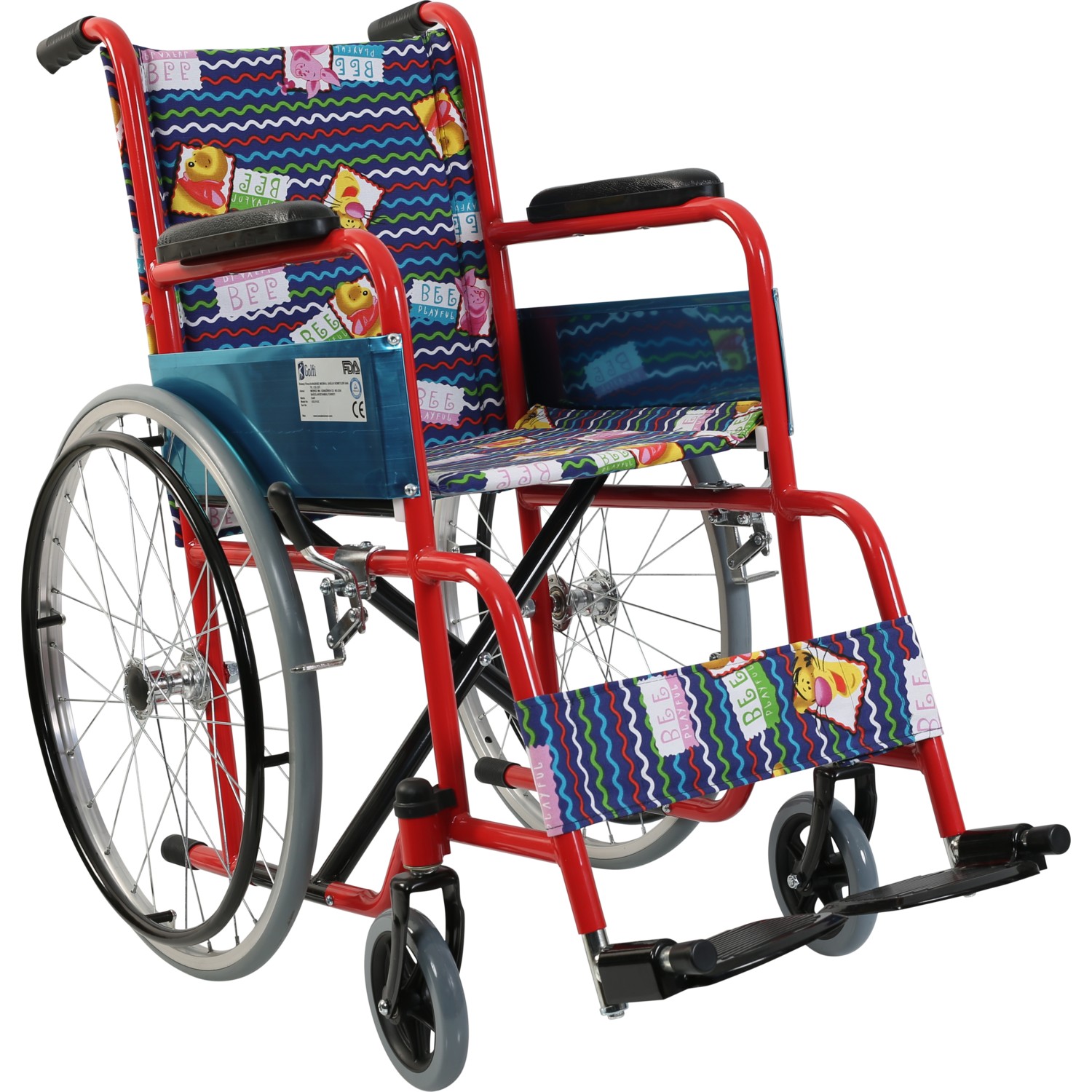 Tekerlekli Iskemle M-100P Manuel Çocuk Tekerlekli Sandalye Fiyatı