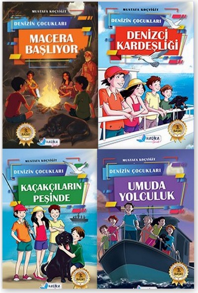 Denizin Çocukları Set - 4 Kitap Denizin Çocukları Set - 4 Kitap