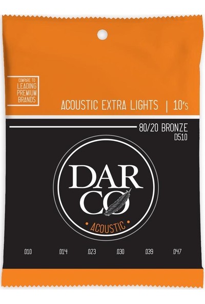 Martin Darco D510 Akustik Gitar Teli -10-47