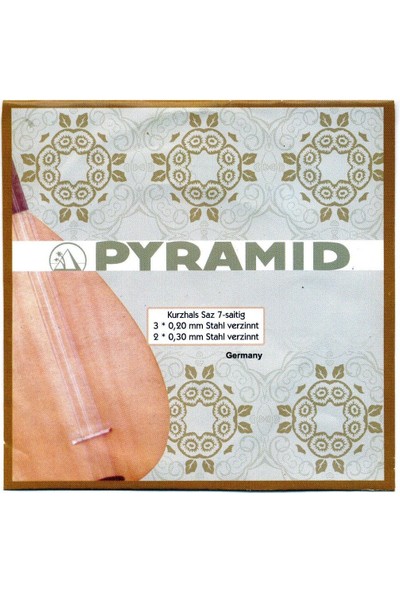 Pyramid 004/PST 0.20 Saz Teli - Alman - Uzun Sap Sazlar Için Pyramid 004/PST 0.20 Saz Teli - Alman - Uzun Sap Sazlar Için