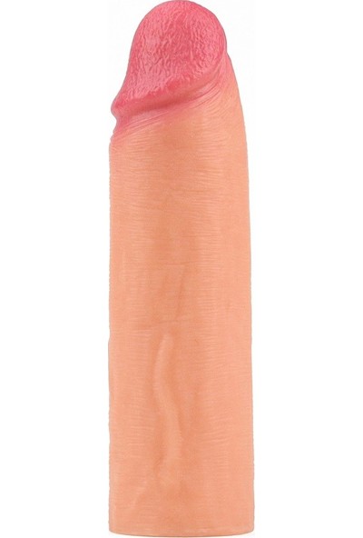 Lilitu Shop Nature Extender 4.5 cm Dolgulu Premium Ten Rengi Silikon Penis Kılıfı Lilitu Shop Nature Extender 4.5 cm Dolgulu Premium Ten Rengi Silikon Penis Kılıfı