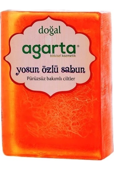 Agarta El Yapımı Doğal 150 G Yosun Özlü Sabun Agarta El Yapımı Doğal 150 G Yosun Özlü Sabun