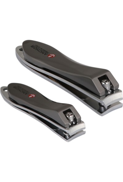 Anchor Premium Seri El ve Ayak Çelik Tırnak Makası Antrasit 2'li Anchor Premium Seri El ve Ayak Çelik Tırnak Makası Antrasit 2'li