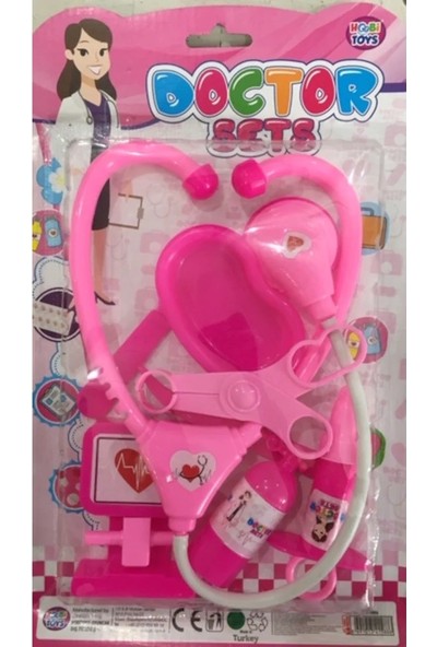 Hobi Toys Oyuncak Doktor Seti Pembe 8 Parça Hobi Toys Oyuncak Doktor Seti Pembe 8 Parça