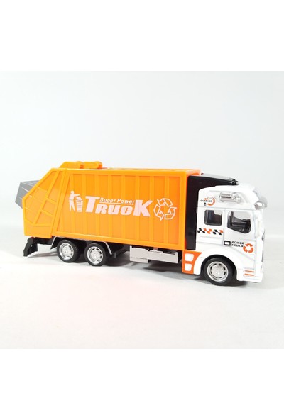 Armağan Oyuncak Oyuncak Çöp Kamyonu Çek Bırak Açılır Kasa