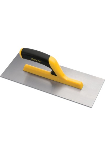 Dekor 30 cm Dekor Açık Plastik Saplı Alçı Malası