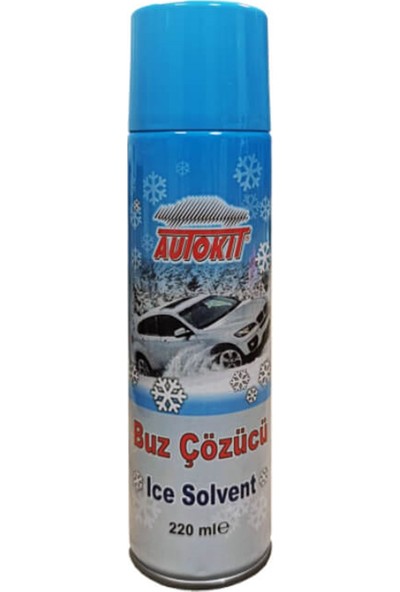 Autokit Cam Buz Çözücü 220 ml