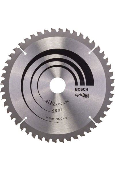Bosch - Optiline Serisi Ahşap Için Daire Testere Bıçağı B 216X30 Mm-48 Diş Bosch - Optiline Serisi Ahşap Için Daire Testere Bıçağı B 216X30 Mm-48 Diş