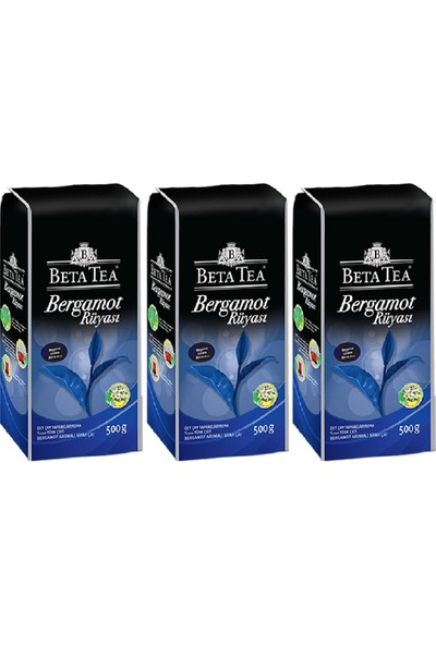 Beta Tea Bergamot Rüyası 500 gr x 3'lü