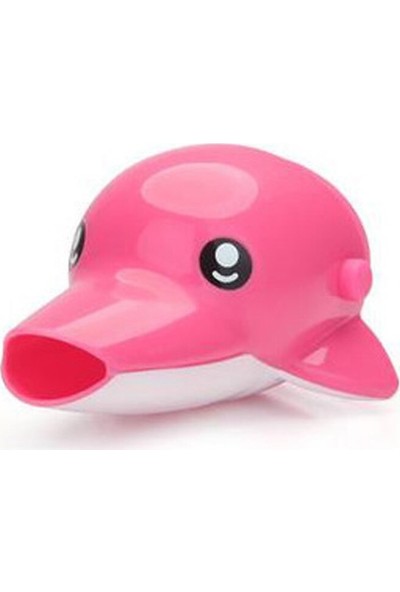 Candesa Çocuklar Için Sevimli Musluk Uzatma Başlığı Pembe Yunus Figürlü