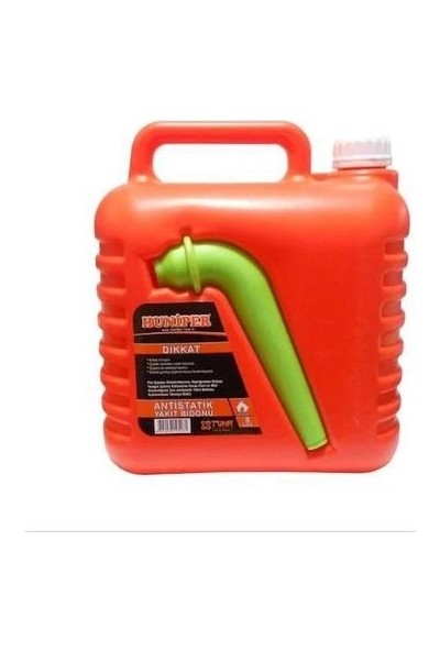 Tuna Huniper Antistatik Benzin ve Yakıt Bidonu 5 Lt