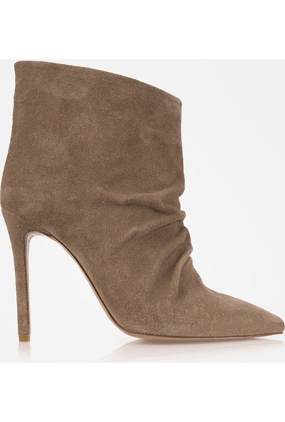 Jabotter Freya Vizon Süet Topuklu Bot