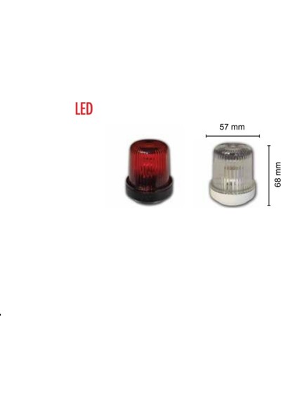 Sealux Seyir Feneri Sl 12 Direk Başı 12V Sealux Seyir Feneri Sl 12 Direk Başı 12V