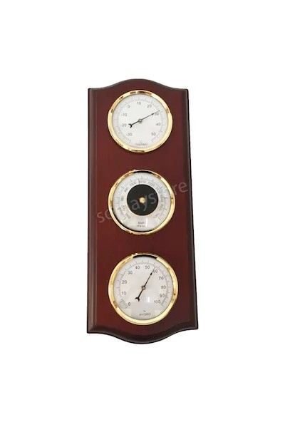 Sealux 3 Lü Barometre-Termometre-Hygrometre Set