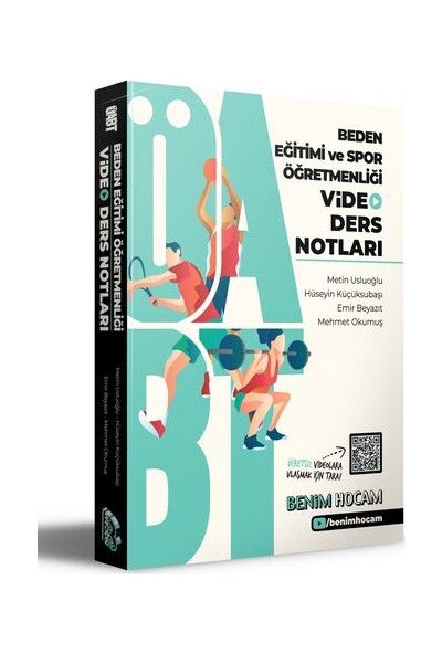 Benim Hocam Yayınları 2021 ÖABT Beden Eğitimi ve Spor Öğretmenliği Video Ders Notları - Hüseyin Küçüksubaşı - Metin Usluoğlu Benim Hocam Yayınları 2021 ÖABT Beden Eğitimi ve Spor Öğretmenliği Video Ders Notları - Hüseyin Küçüksubaşı - Metin Usluoğlu