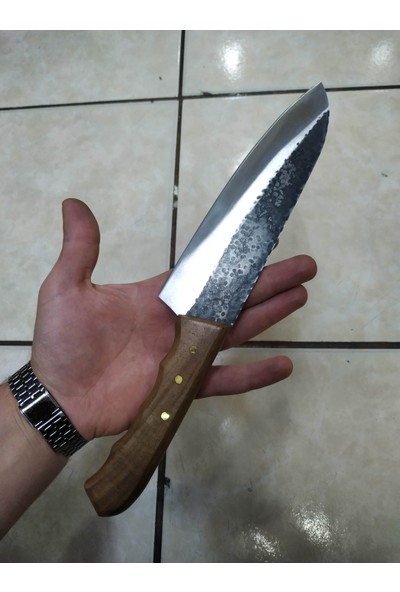 Taşçı Dövme Çelik Şef Bıçağı Paslanmaz Çelik