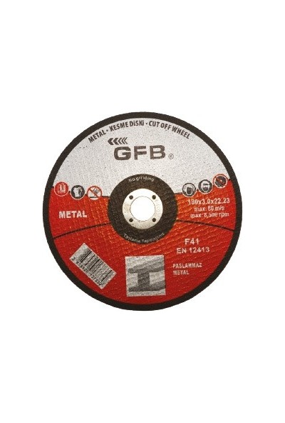 gfb Metal Kesme Taşı 230 x 3,0 x 22,23