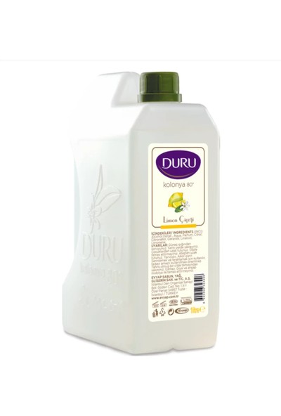 Duru Limon Kolonya Bidon 1 Lt
